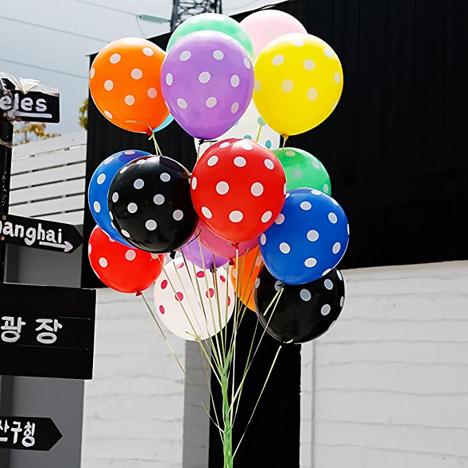 Set 10 baloane latex, Cu buline, 30cm, Ropet - eMAG.ro