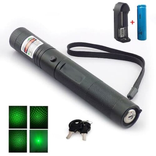 Laser pointer verde puternic cu acumulator puternic trust24 - eMAG.ro