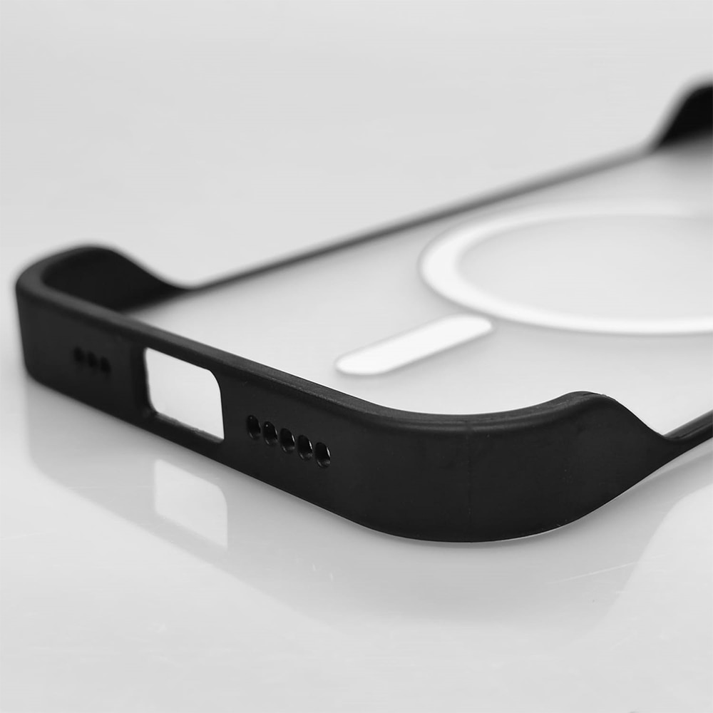 Husa FrameLess Magsafe SILKASE pentru Apple iPhone 14 Pro, plastic slim ...