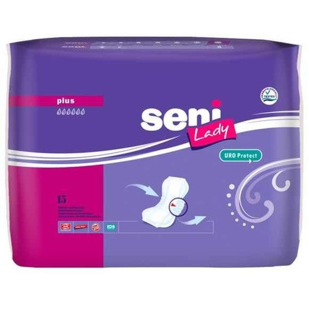 Absorbante pentru incontinenta Seni Lady Plus 15 buc 6 picaturi - eMAG.ro