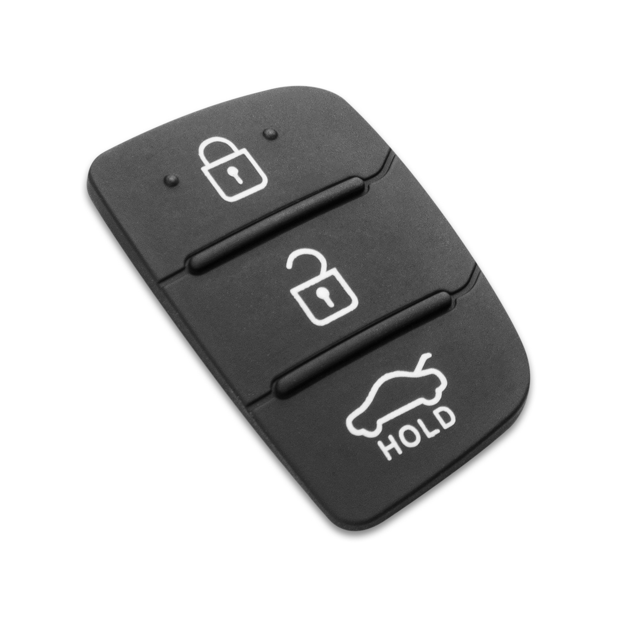 Tastatura cheie auto cu 3 butoane, FINTERRY, Hyundai-Buttons, Plastic ...