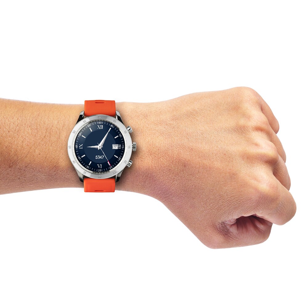 Ceas Smartwatch BEYOND Watch Earth Series, Orange - eMAG.ro