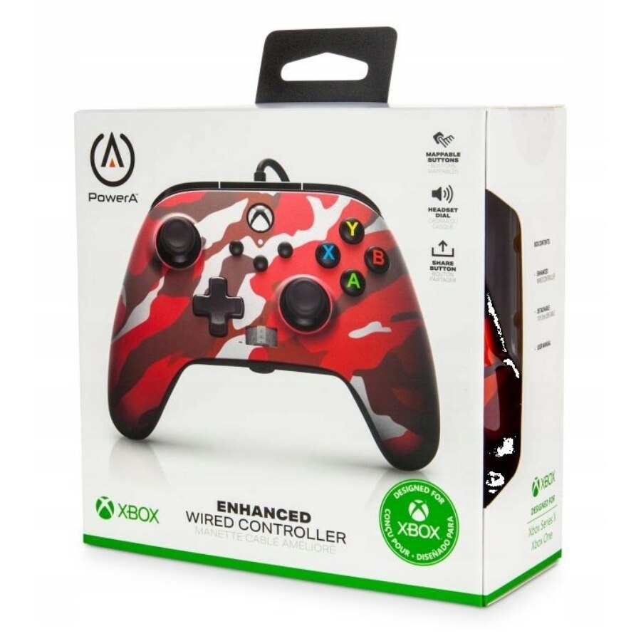 Controller PowerA EnWired Cu fir pentru Xbox Series X/S, Xbox One, PC ...