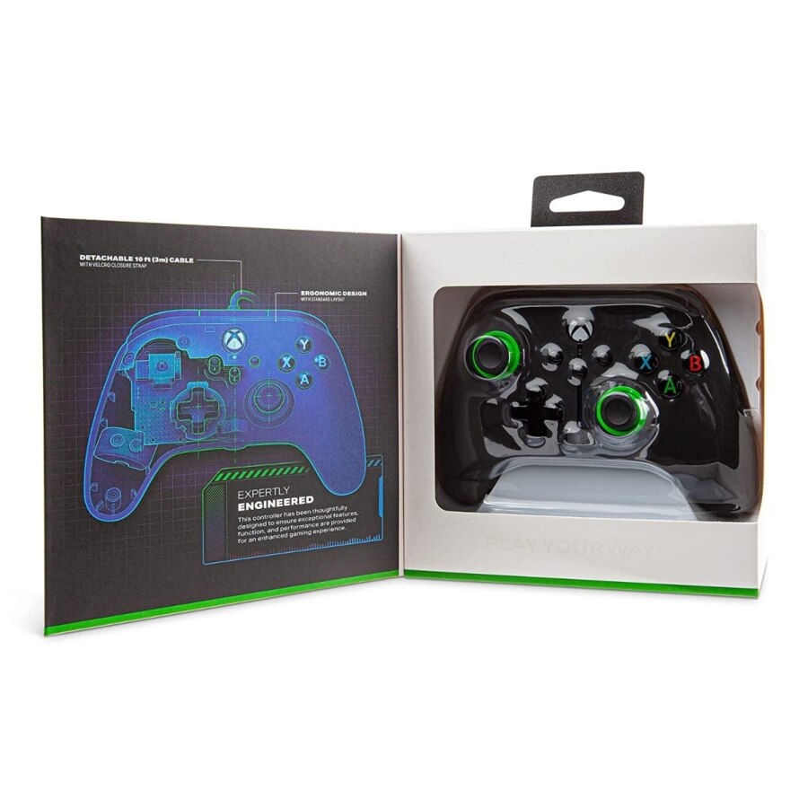 Controller PowerA EnWired Cu fir pentru Xbox Series X/S, Xbox One, PC ...