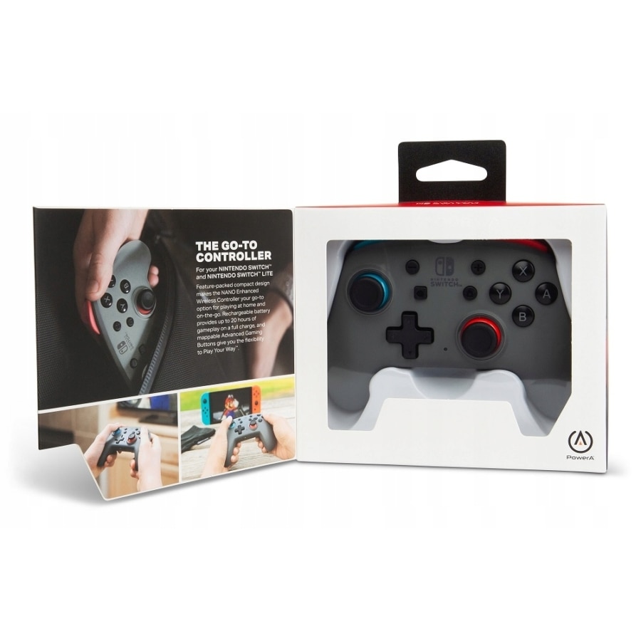 Controller PowerA Enhanced Nano Wireless pentru Nintendo Switch/Lite ...