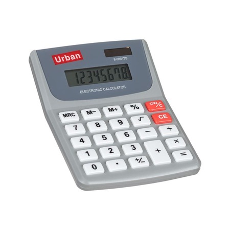 Калкулатор Urban, LCD екран, С памет, До 8 символи на дисплея ...
