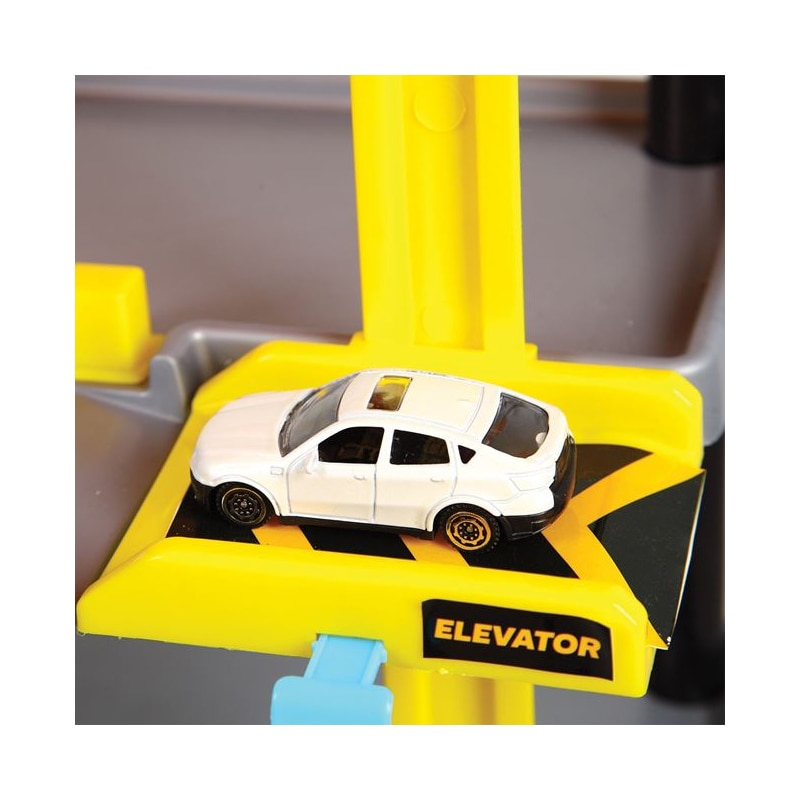 Set Copii Felis, Garaj, Lift, 2 Masini, 3 Nivele, Plastic, Metal, 3 ...