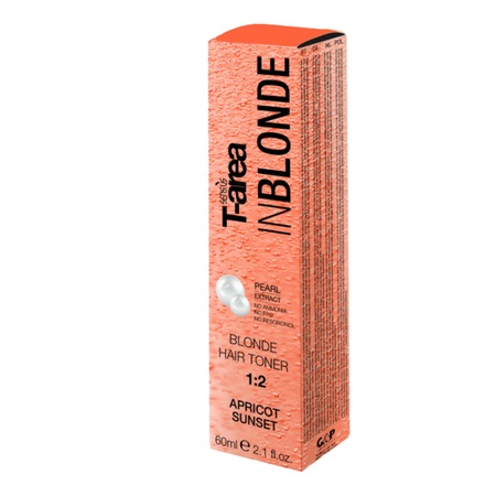 Тонер за коса SensUs InBlonde Apricot Sunset Toner, Придава топли ...
