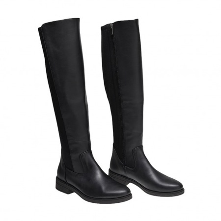 Cizme inalte peste genunchi, Attolye, Negru, 37 EU - eMAG.ro