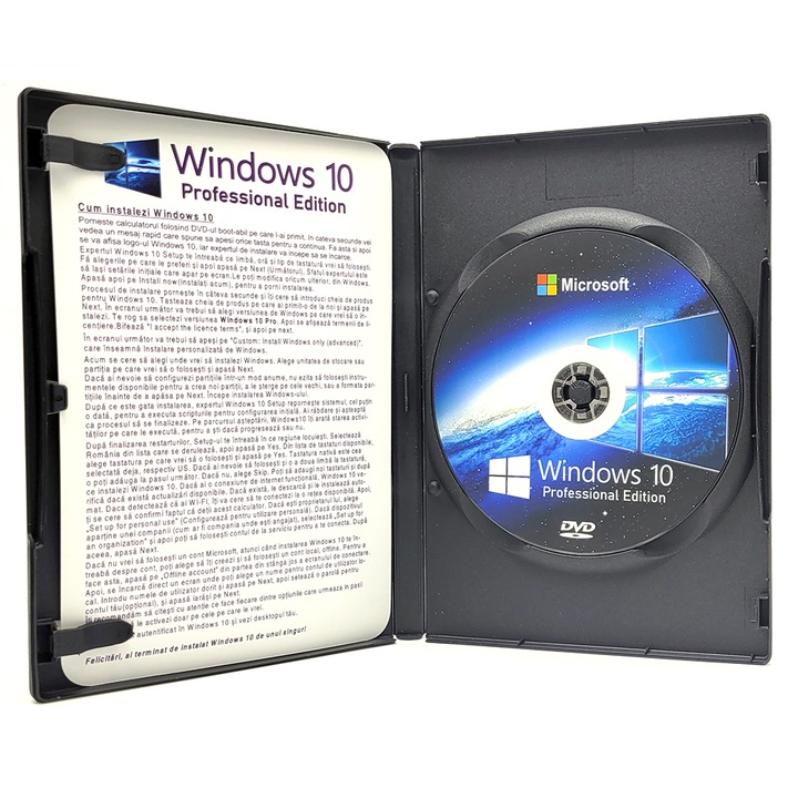 Microsoft Windows 10 Professional DVD - eMAG.bg