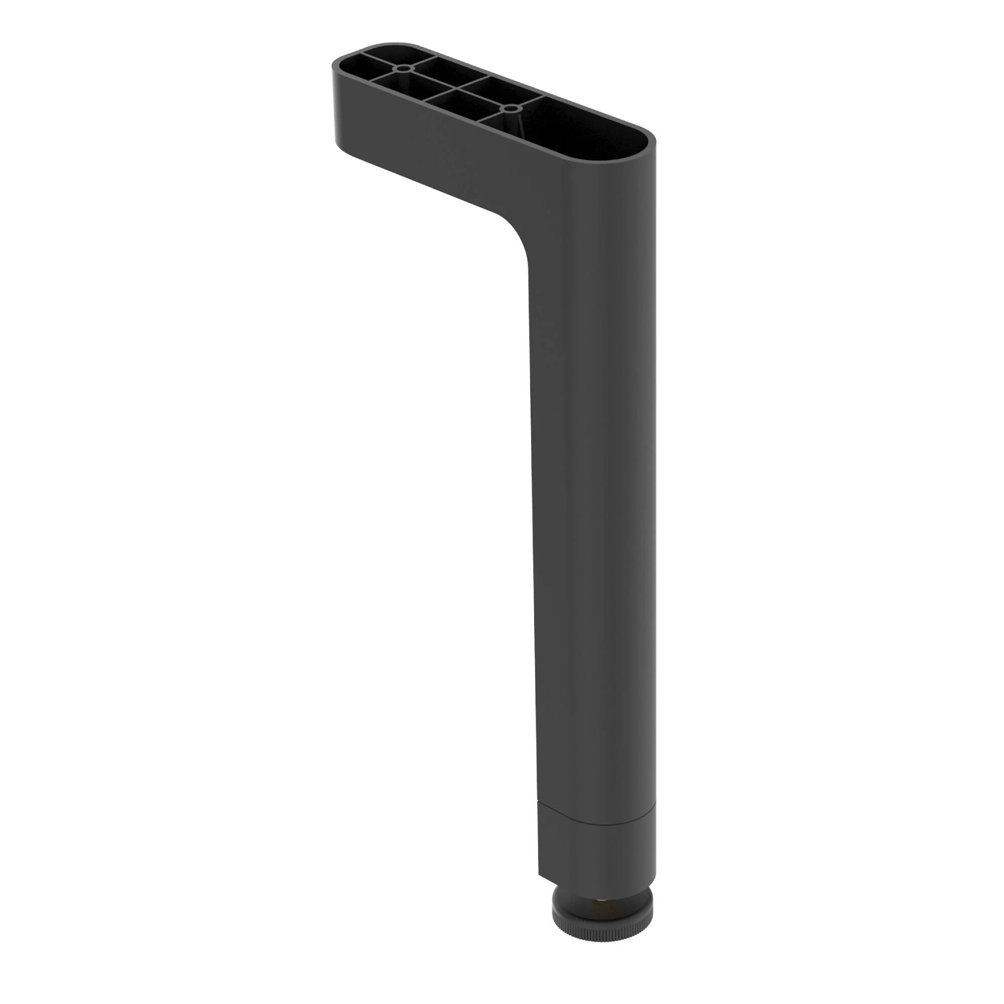 Set 2 picioare universale pentru mobilier baie, din plastic, H 28 cm ...