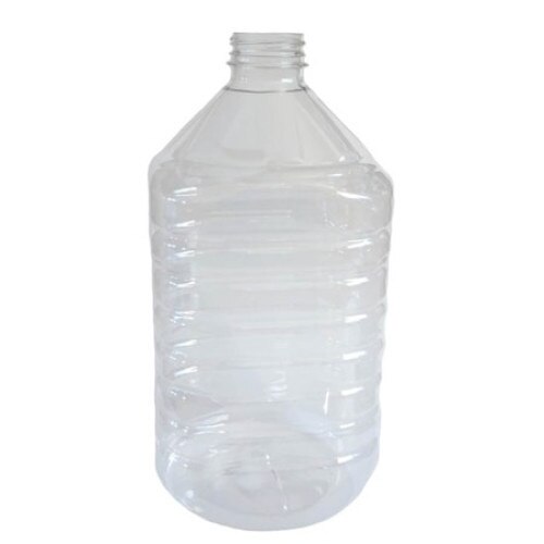 Set 9 Buc Flacoane 5L, PET transparent, Capac de 48mm si cu maner - eMAG.ro