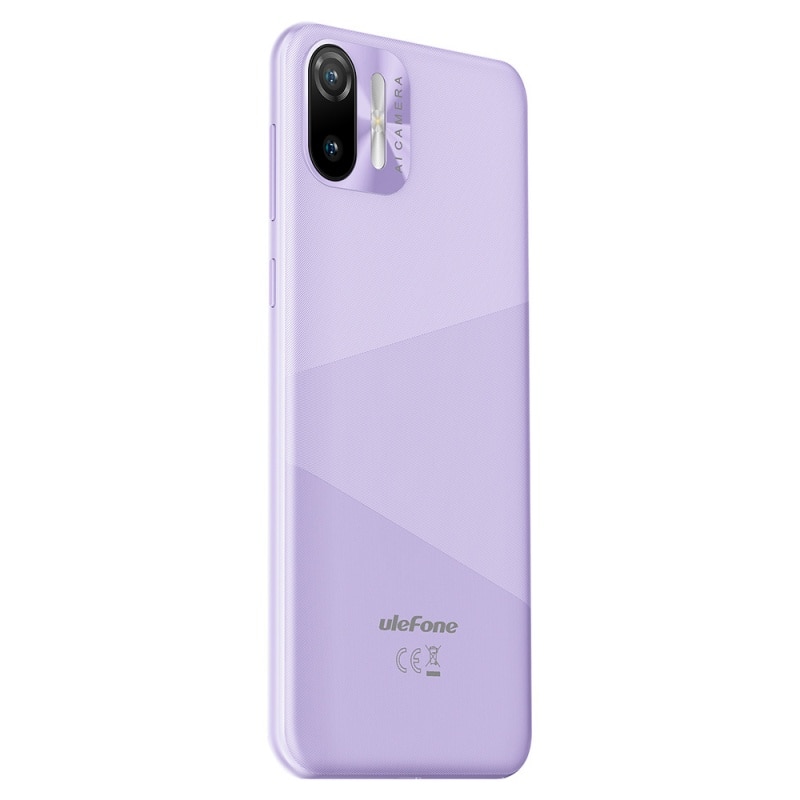 Ulefone Note 6P mobiltelefon lila, 4G, vízcsepp 6.1" HD+, 2GB RAM, 32GB ROM, Android 11GB ...