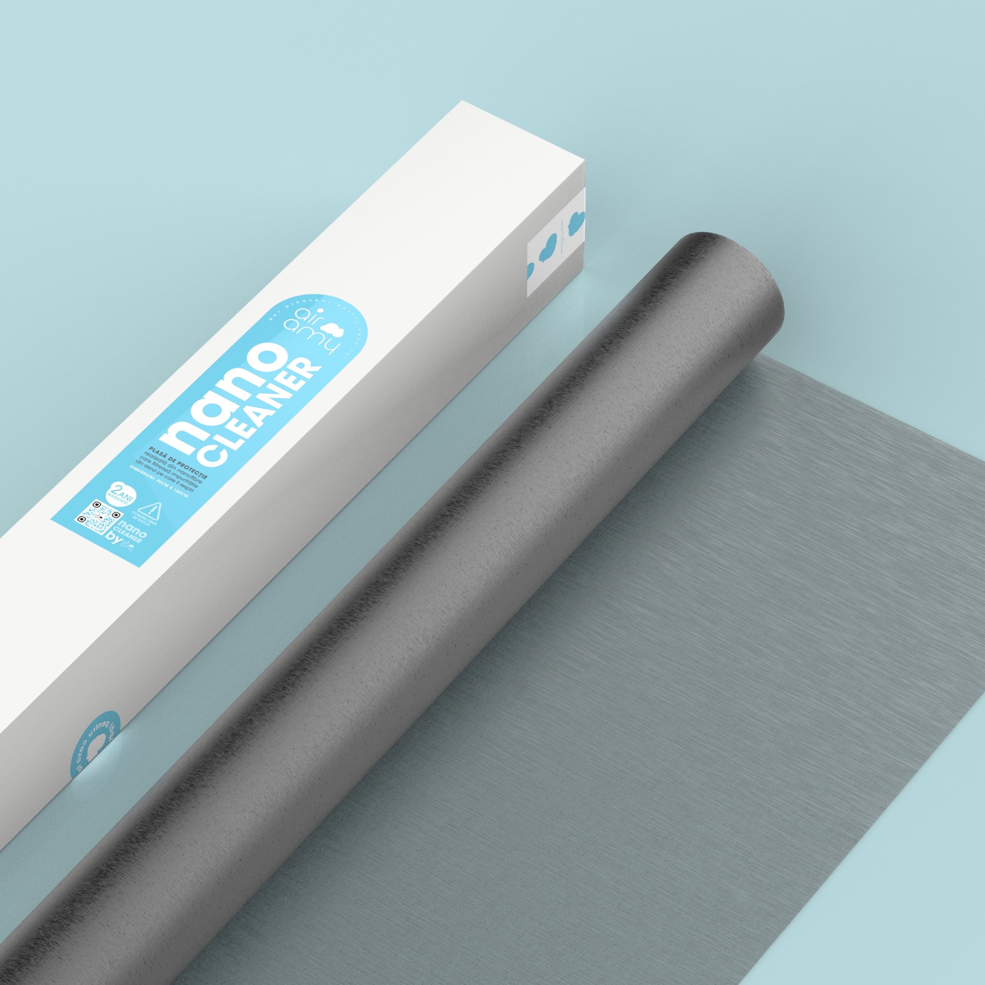 Plasa antipoluare Nanocleaner pentru Geam M, 90cm x 150 cm - eMAG.ro