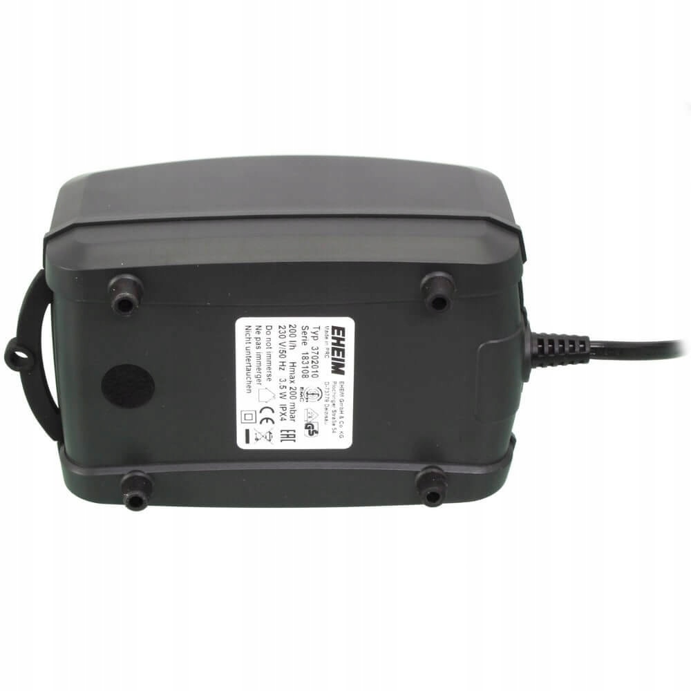 Pompa de aer pentru acvariu, Eheim, Silentios, 3.5W, Negru - eMAG.ro