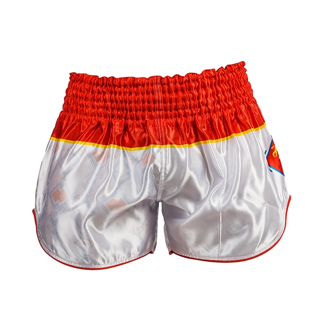 Short kickboxing Armura Honor et Patria, L, Alb/Rosu - eMAG.ro