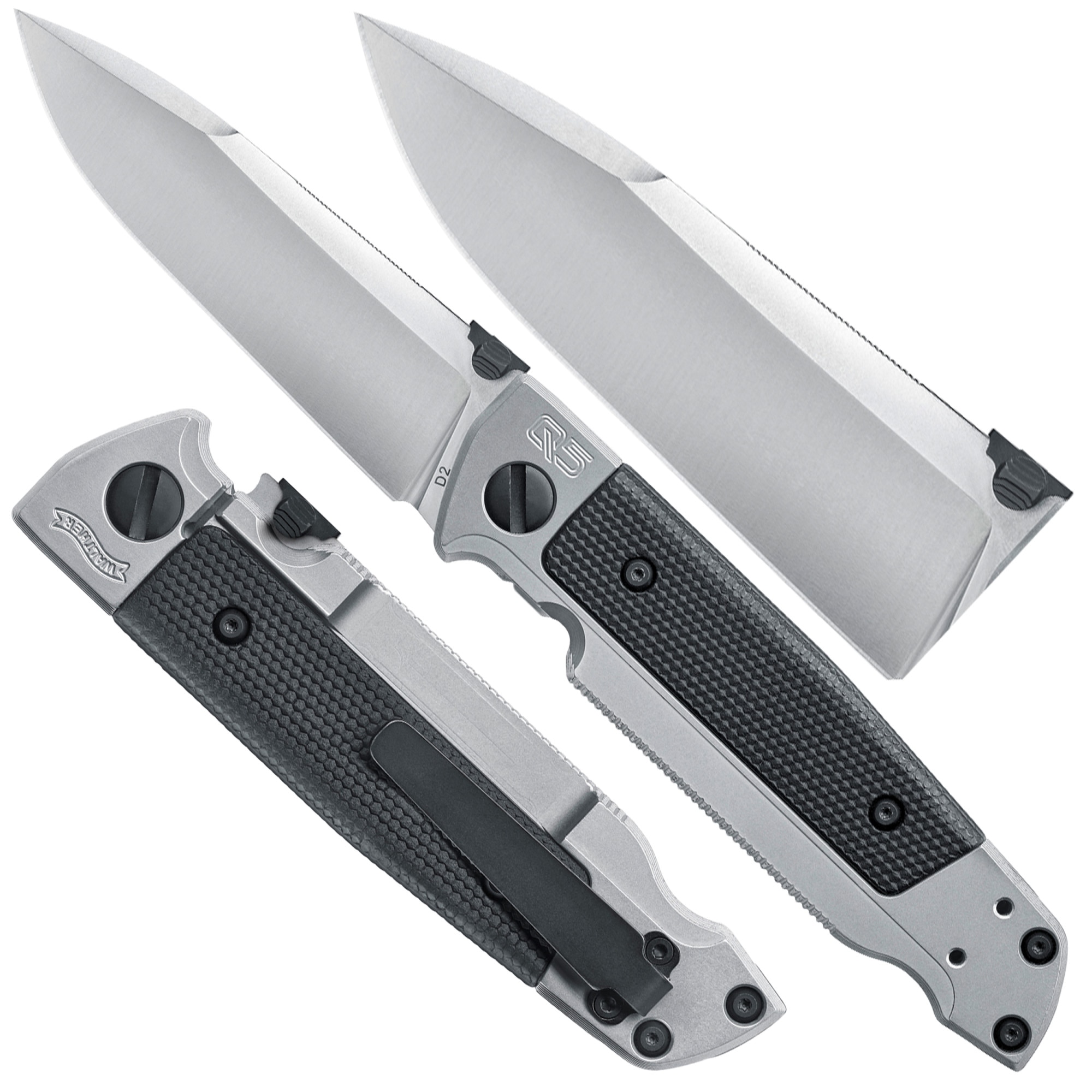 Cutit, Walther, Otel inoxidabil/Metal, Lama 90 mm, Argintiu - eMAG.ro