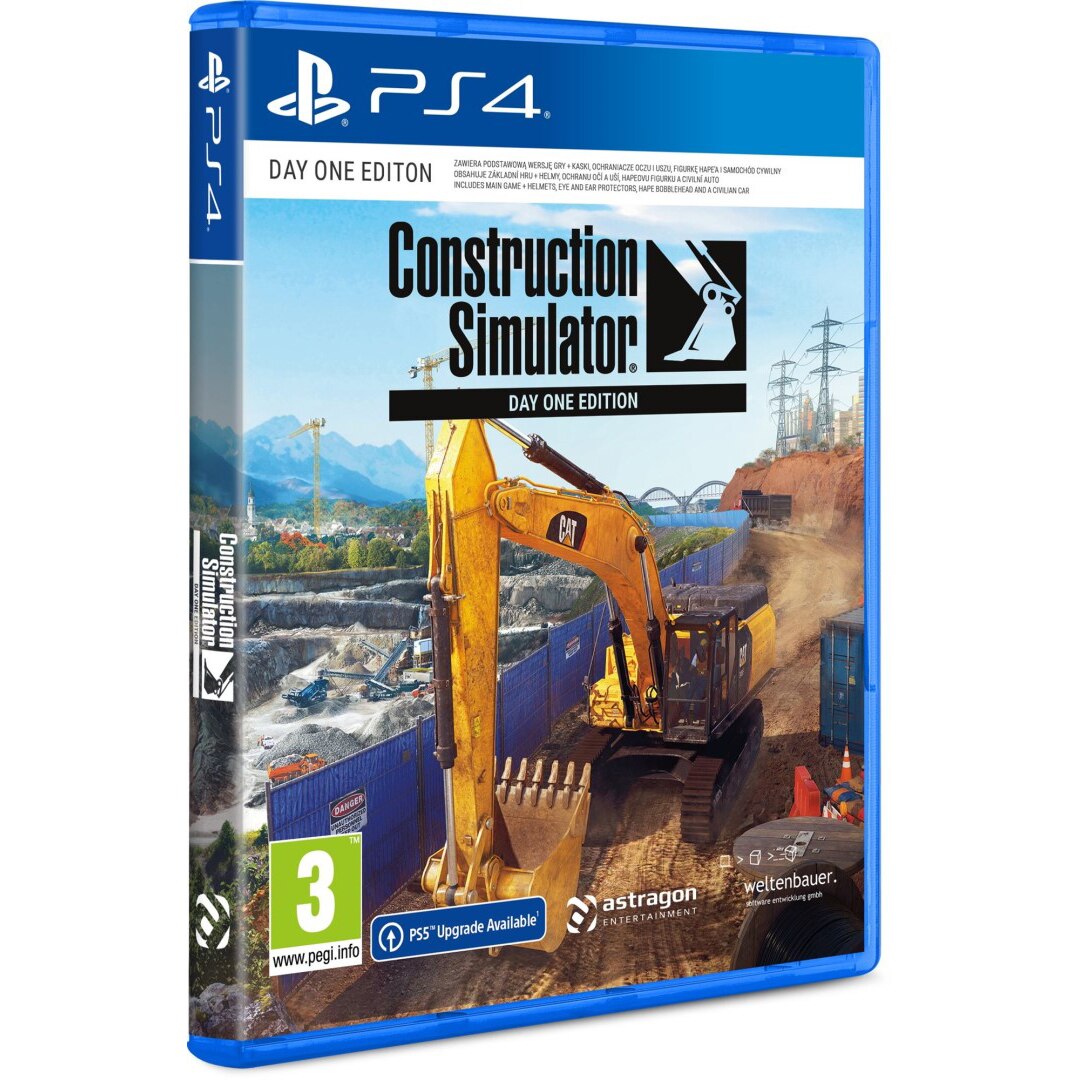 Construction Simulator Day One Edition PlayStation 4 játékszoftver ...