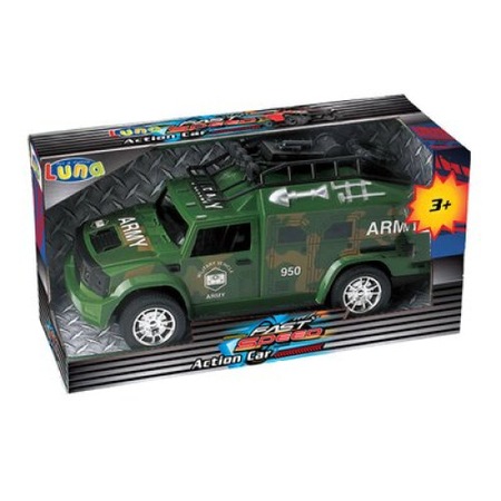 Masina de armata cu frictiune, 34x14x17 cm, Verde - eMAG.ro