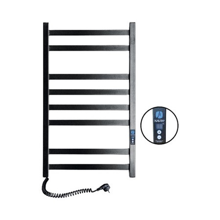 Radiator calorifer baie electric portprosop Avangard Black Moire ...