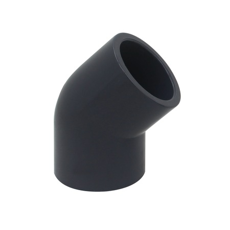 Conector 45 grade, PVC, 110mm, Gri - eMAG.ro