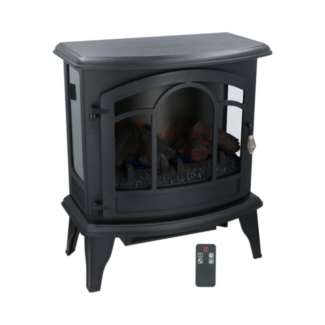 Semineu Electric Cu Telecomanda Alpina Vicenza, 1800 W, Negru - eMAG.ro