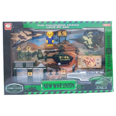 Set din plastic cu accesorii de armata, 42X28 cm, NJB-576 - eMAG.ro