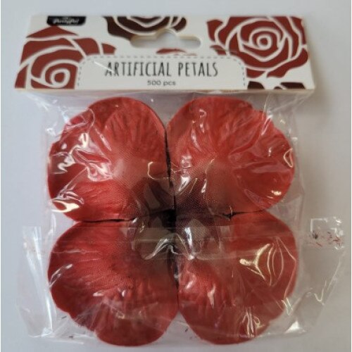 Set 500 petale rosii plastic 5 cm - eMAG.ro