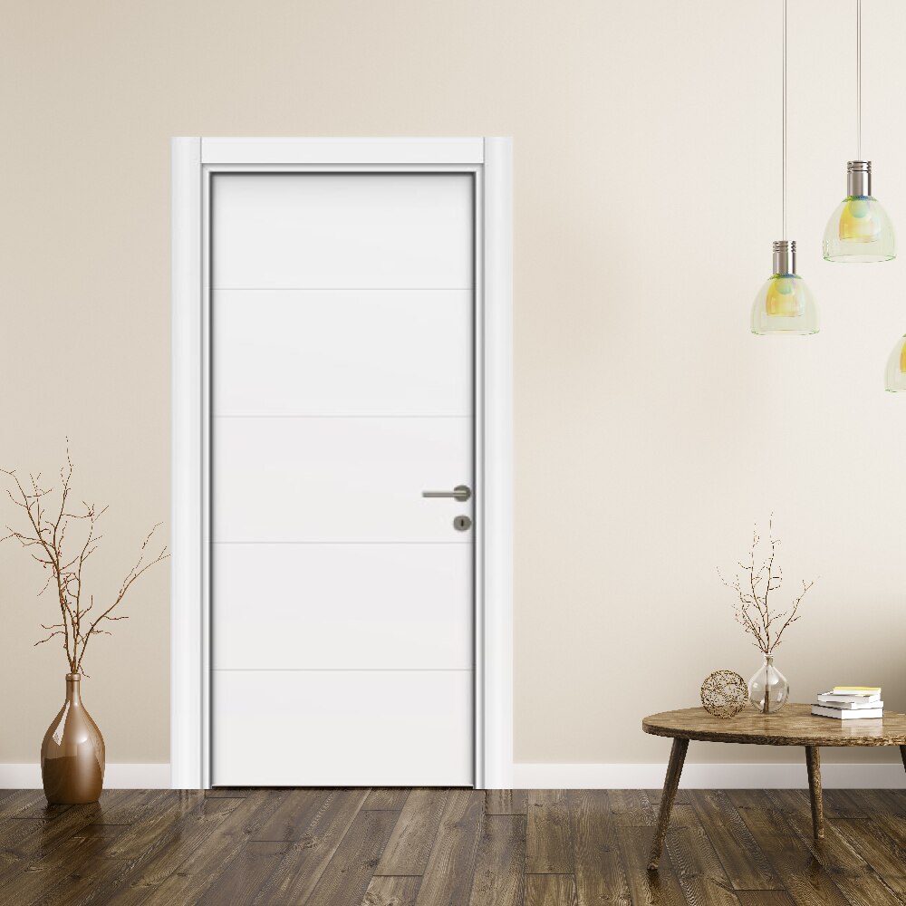 Usa de interior din MDF lacuit, LT6 1036, model L 004, 2010/800 mm, Alb ...