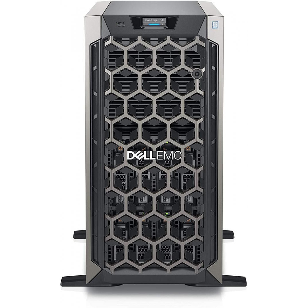 Server DELL PowerEdge T350, Tower 4U, Intel Xeon E-2234 4 C / 8 T, 3.6 ...