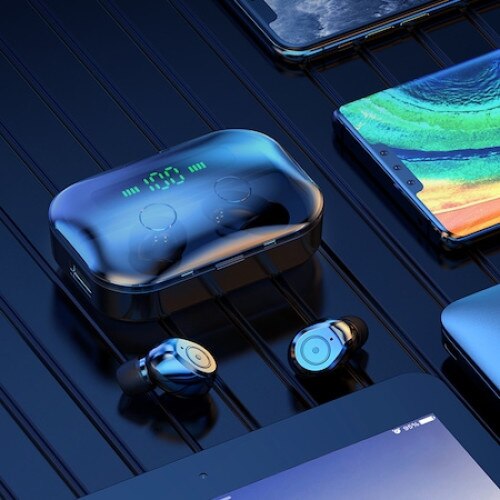 Casti Bluetooth Telefon, In-Ear, Fara Fir, Negru - eMAG.ro