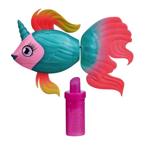 Pestisor interactiv cu acvariu Little Live Pets, Multicolor, 10 cm ...