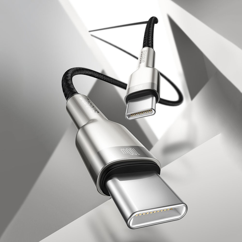 Cablu Type-C to Type-C, Elite Content, Super Fast Charge, 100W, 480Mbps ...