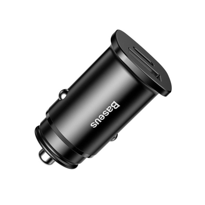Incarcator auto, Baseus, USB, 30 W, Negru - eMAG.ro