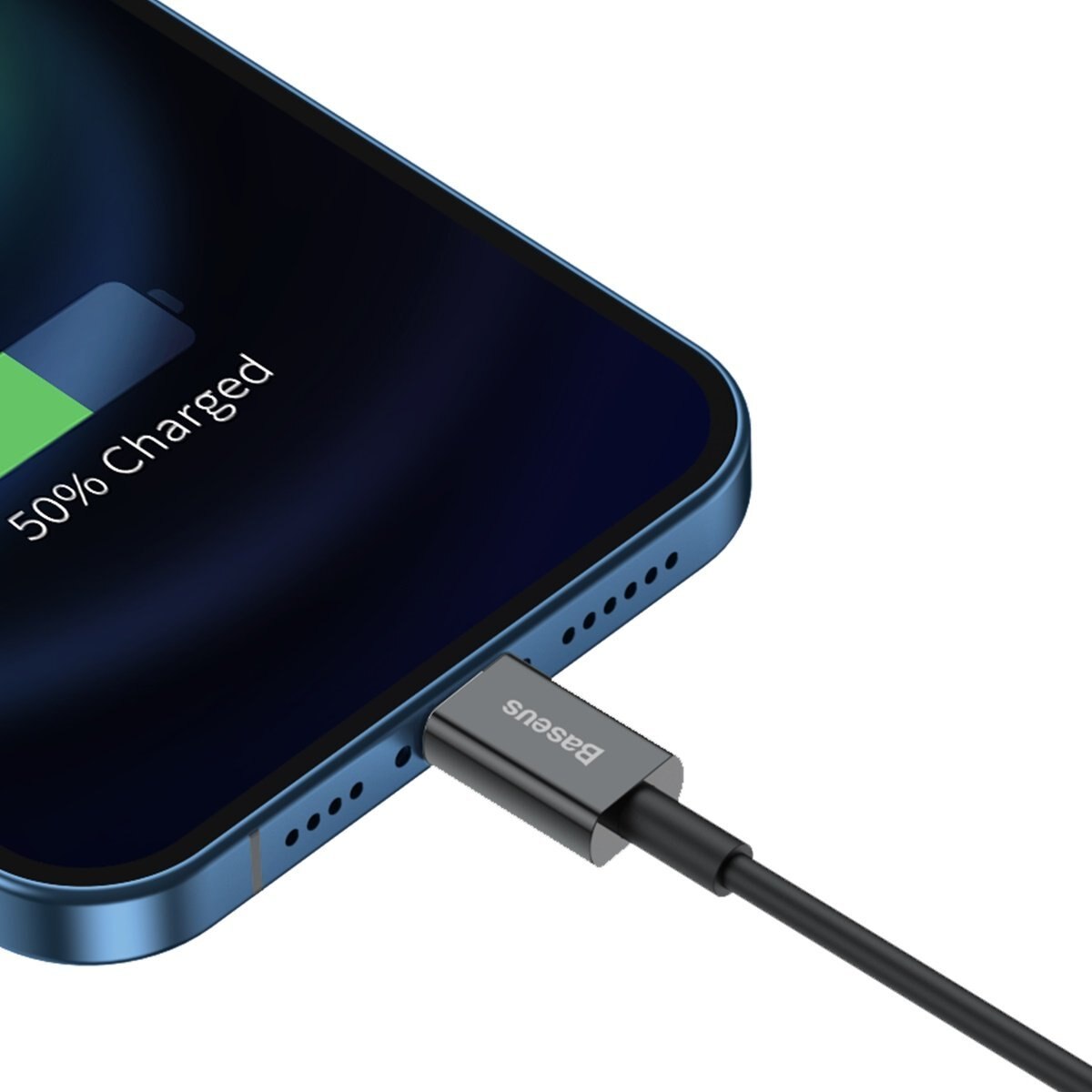 Кабел за захранване и пренос на данни Baseus Superior Fast Charging Usb To Lightning 2 4a 1 м