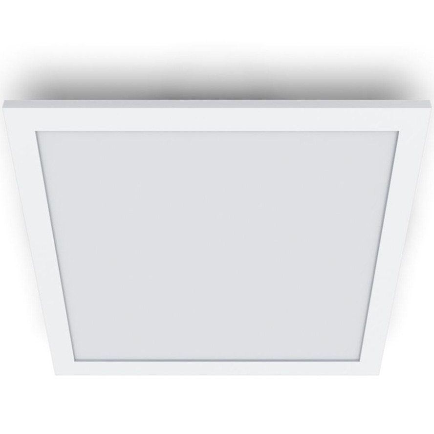 Смарт LED панел WiZ Panel SQ, Wi-Fi, Гласово управление, 36W, 3400 ...