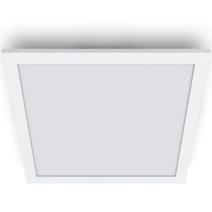Смарт LED панел WiZ Panel SQ, Wi-Fi, Гласово управление, 36W, 3400 ...