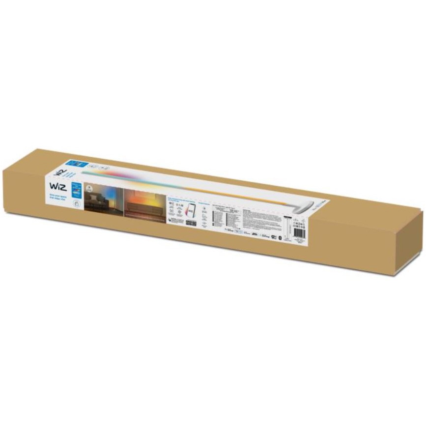 Lampadar LED RGB inteligent WiZ Pole Floor Light, Wi-Fi, control vocal ...