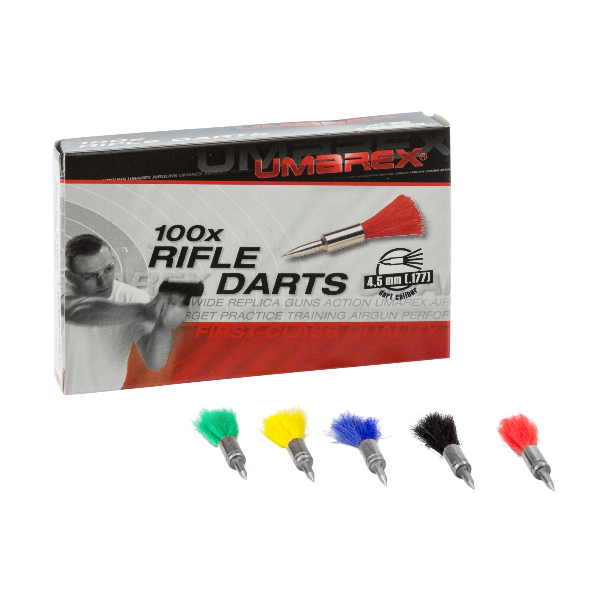 Set 100 sageti darts, Umarex, Multicolor - eMAG.ro