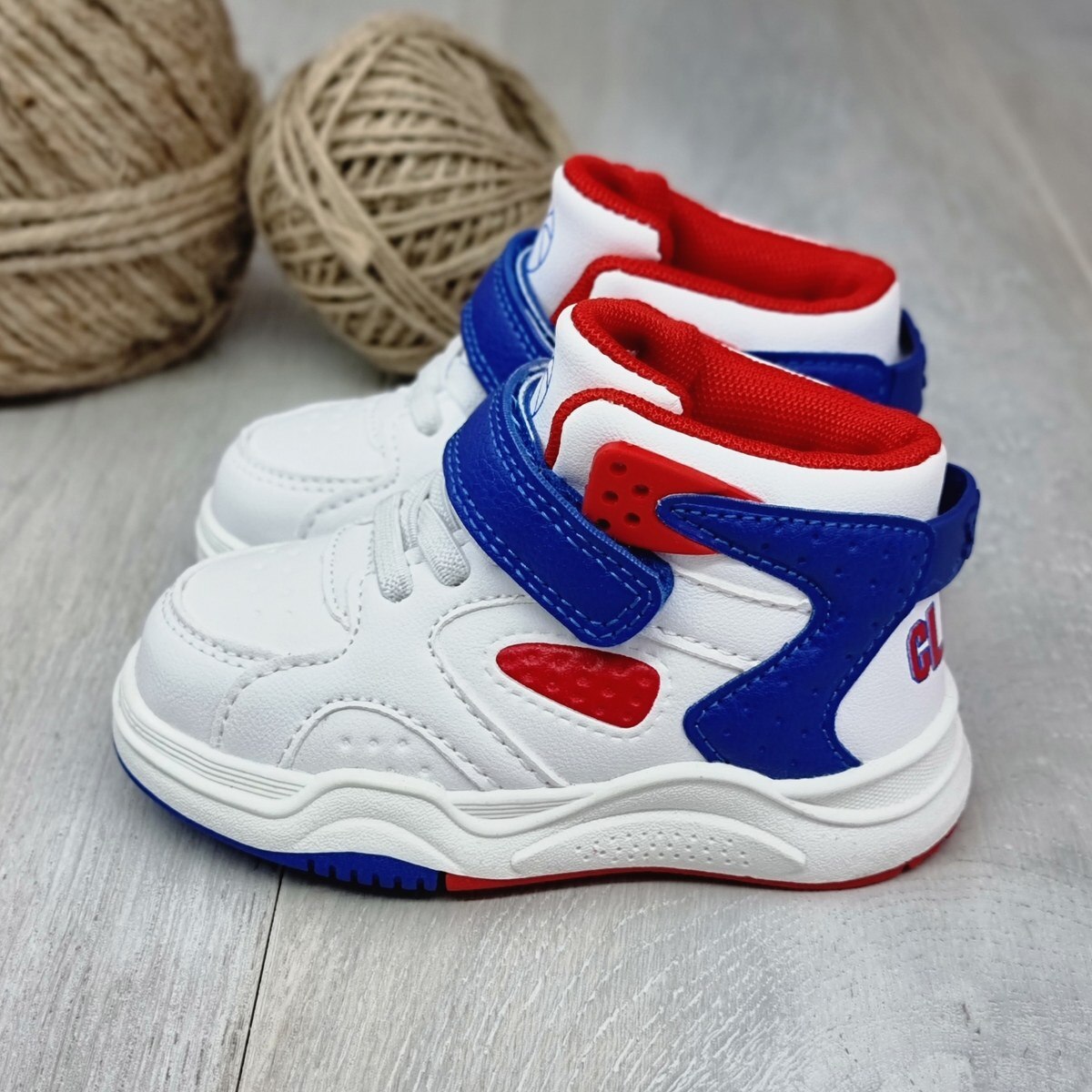 Pantofi sport copii, inTrend, H-332A, Piele ecologica, Alb, 24 - eMAG.ro