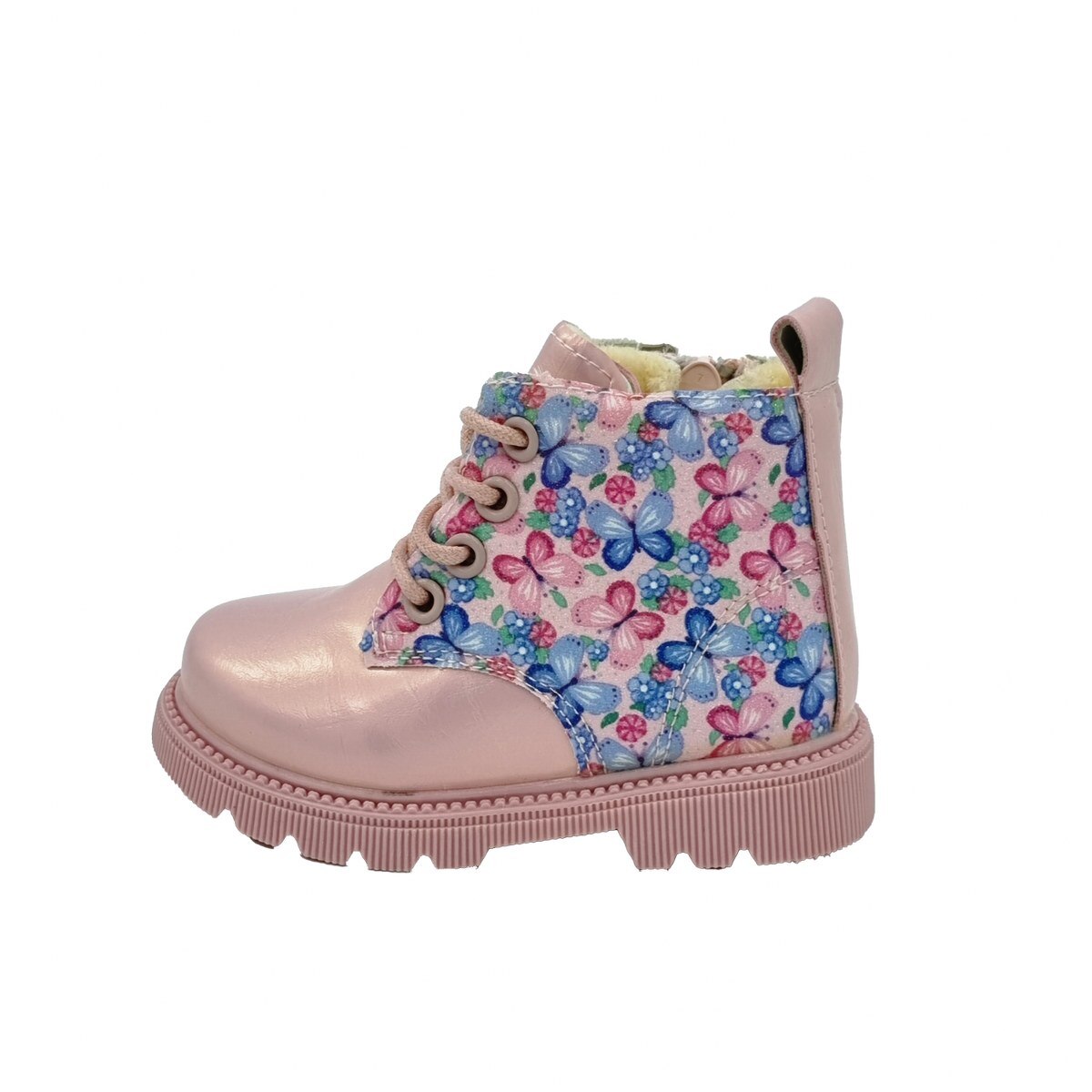 Ghete copii, InTrend, 9106A, Piele ecologica, Roz, 23 - eMAG.ro