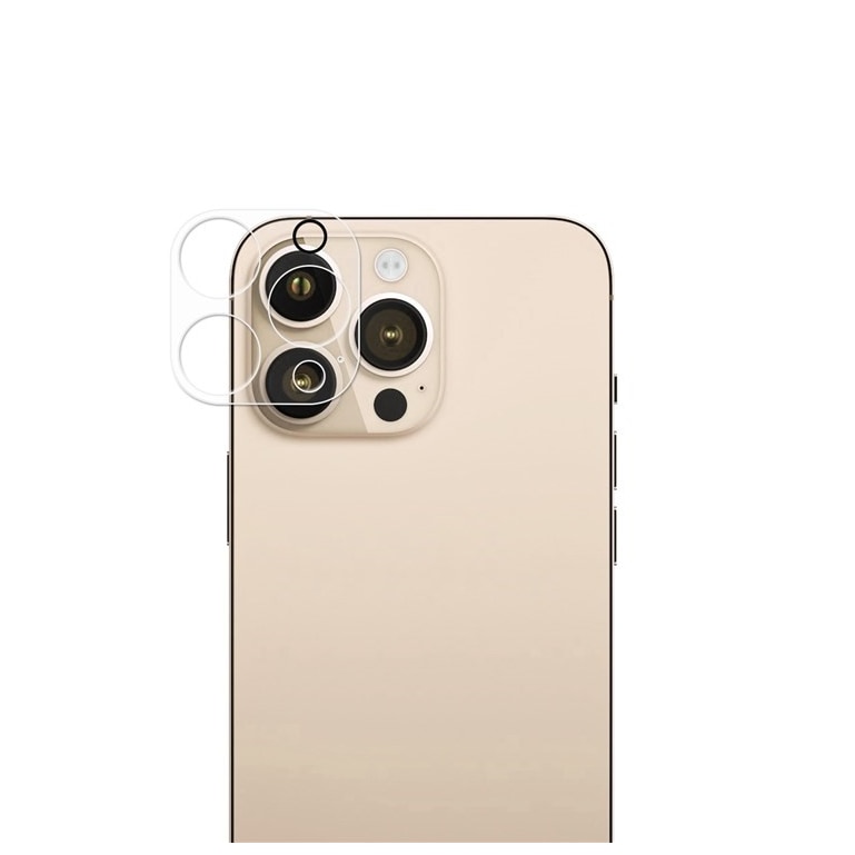 Камера Стъклен Протектор за iPhone 14 Pro/14 Pro Max, Прозрачен - eMAG.bg