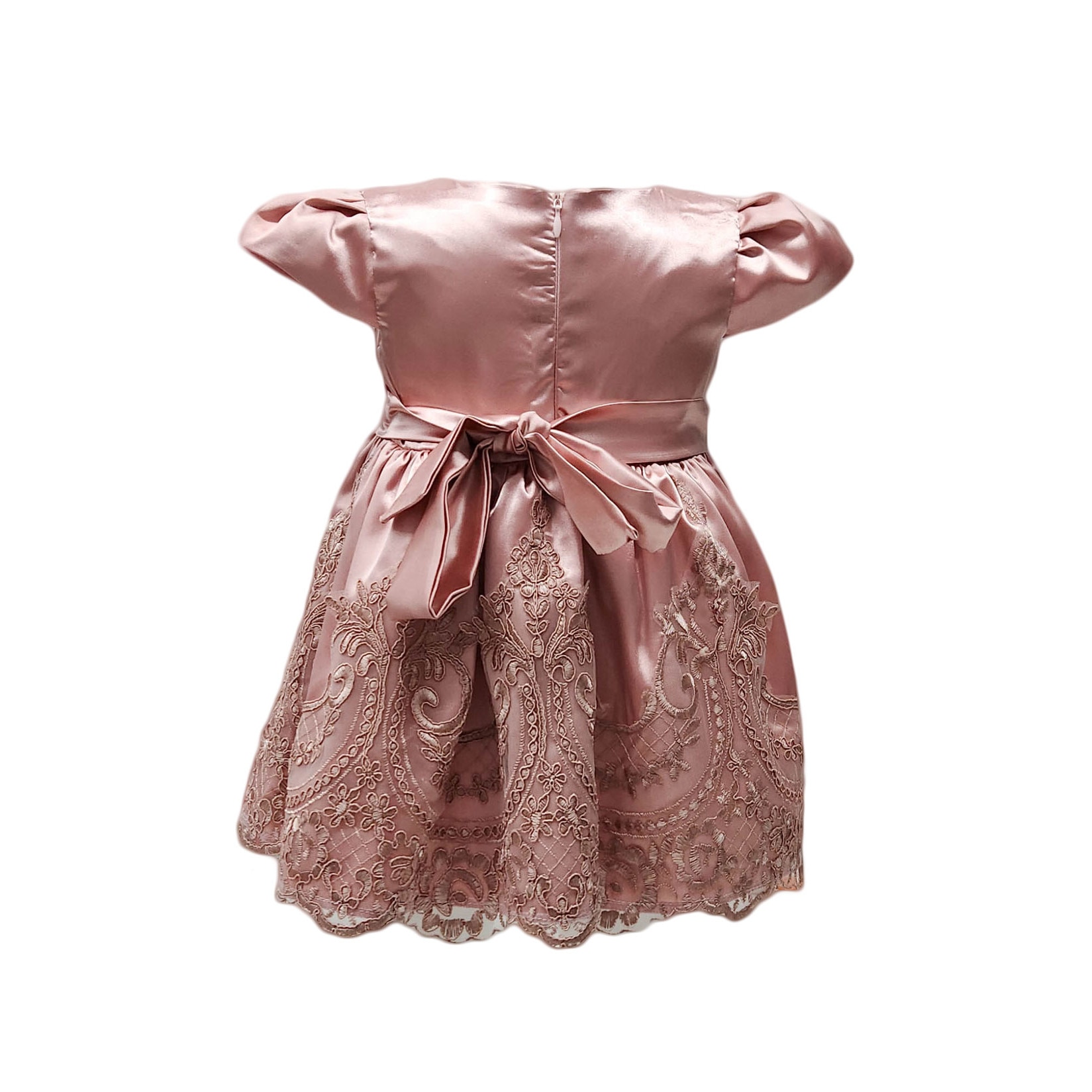 Rochita botez, model, Regina, culoare roz, varsta 9-12 luni - eMAG.ro