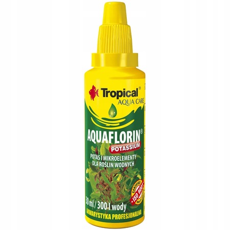 Solutie pentru acvariu, Tropical, 300l, Ingrasamant potasiu, 30ml - eMAG.ro