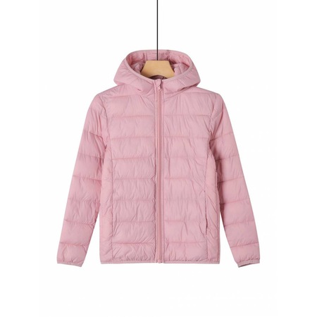 Geaca fete, toamna-primavara, culoare roz prafuit, marime 134-140 cm ...