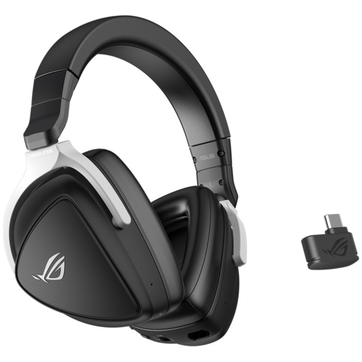 Casti gaming Asus ROG Delta S, bluetooth, AI noise cancelation ...