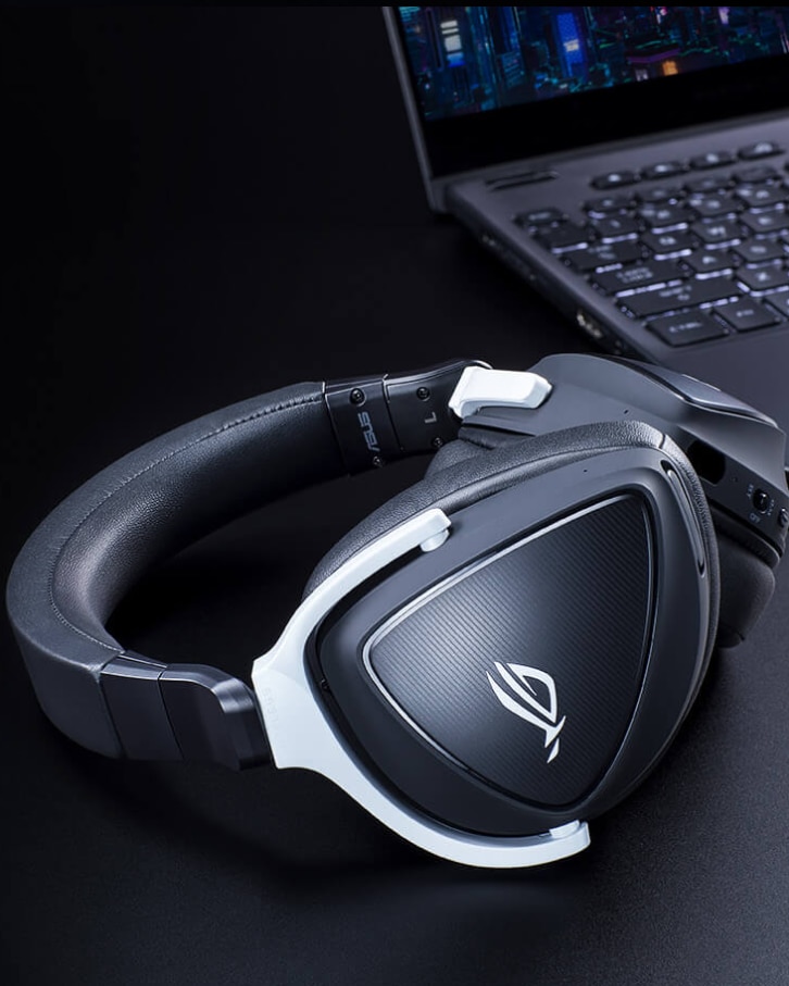 Casti gaming Asus ROG Delta S, bluetooth, AI noise cancelation ...