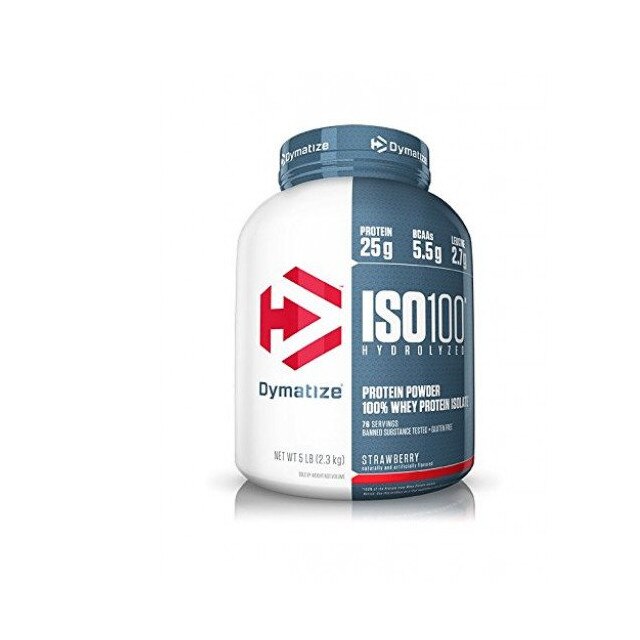 Протеин Dymatize ISO•100 2.20 кг, Ягода - eMAG.bg