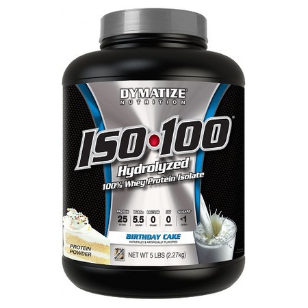 Протеин Dymatize ISO•100 2.270 кг Торта - eMAG.bg