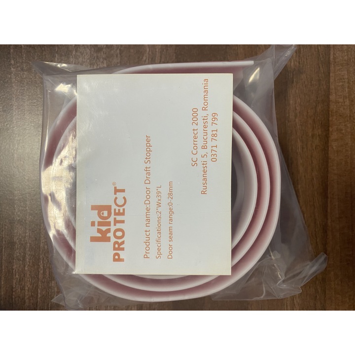 Protectie usa anti curent KidProtect® Draft Mate, anti praf si insecte, adeziv 3M, din silicon ...
